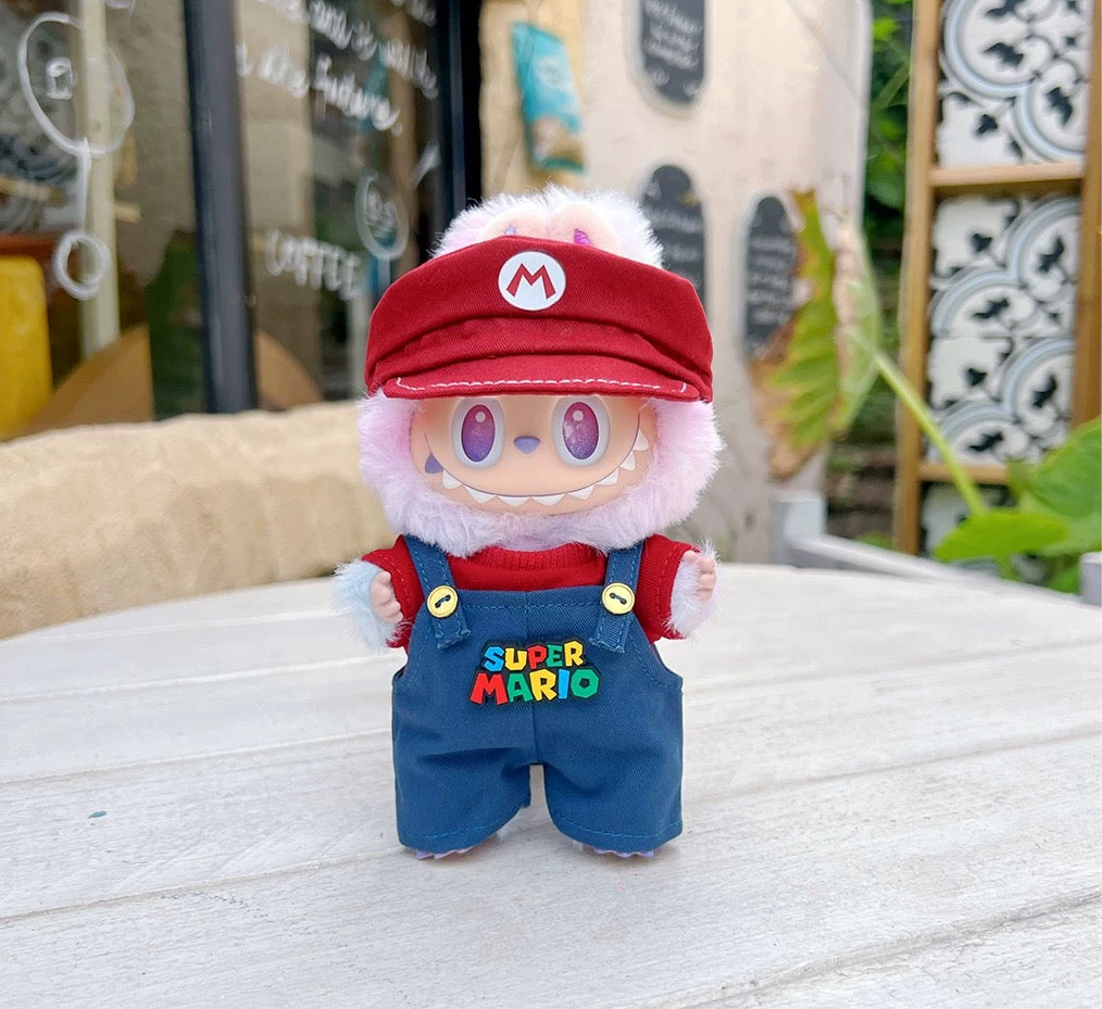 Mario Labubu Outfit – Sweet Chillin'